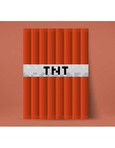 Picture for children on the wall - Minecraft TNT - Poster for a frame ...
