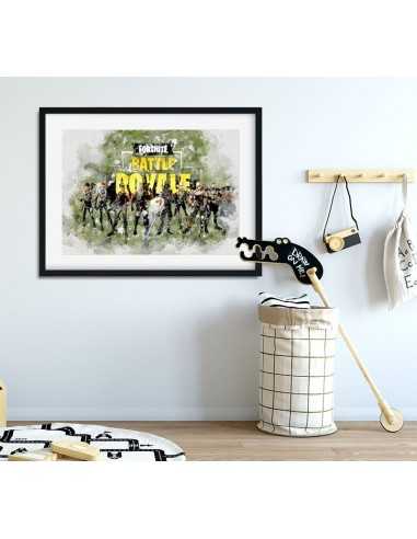 Poster FORTNITE Battle royale - from the game - Picture to frame for ...